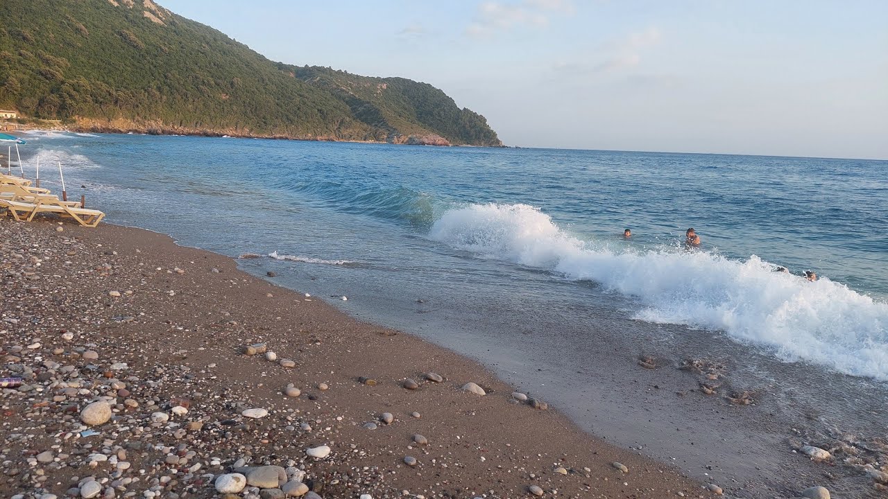 Čanj, more Crna Gora, plaža biserna obala 8.7.2023 - YouTube