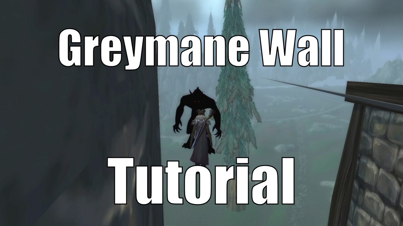 WoW Exploration: Greymane Wall Tutorial (Gilneas Worgen Starting Zone ...
