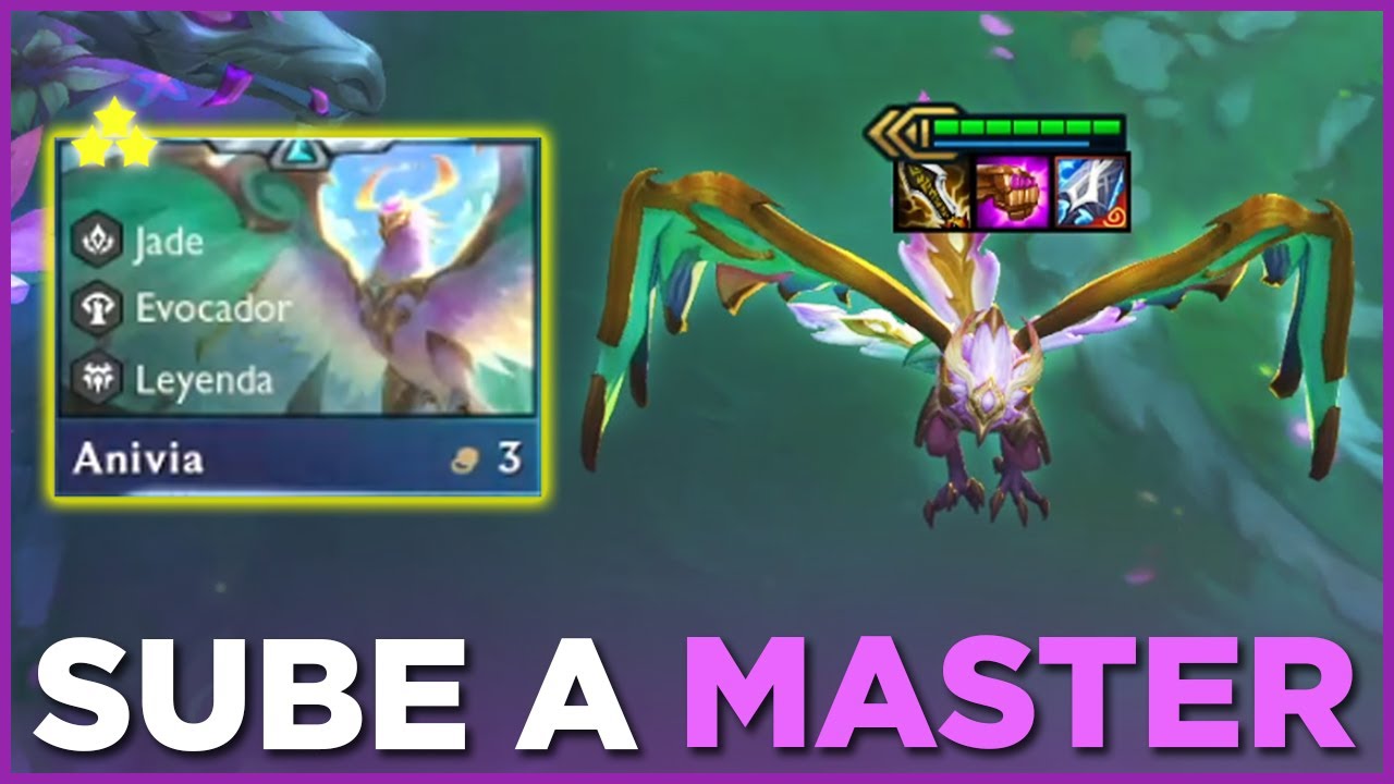 🔥 ASI SUBI A MASTER con la COMPO ANIVIA 3 ⭐⭐⭐ en TFT SET 7 - YouTube