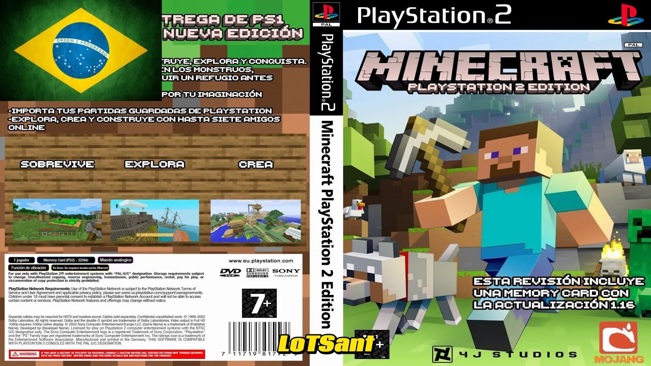 TyraCraft (Minecraft) - Traduzido Português (PT-BR) - PS2 - YouTube