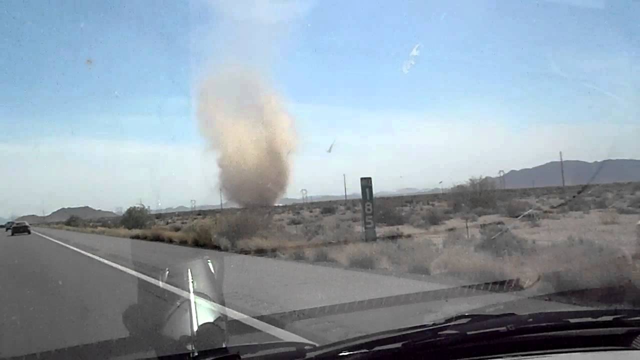Maricopa, AZ - Dust devil/whirlwind - YouTube