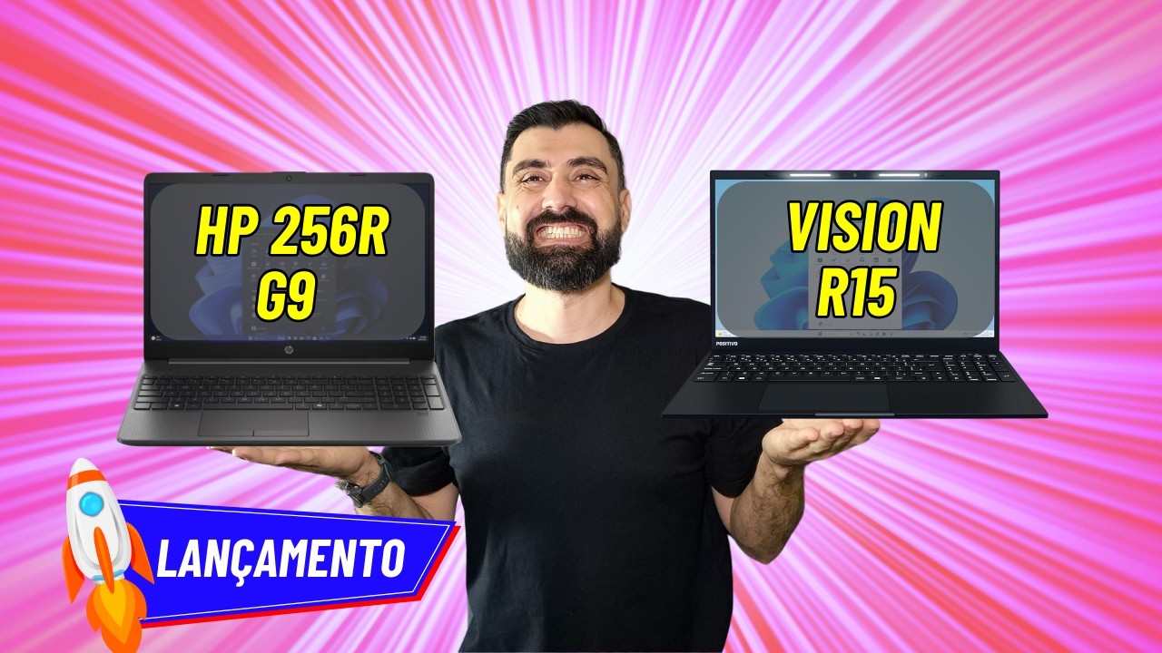HP 256R G9 vs Vision R15 - Qual é o Melhor Custo Benefício? - YouTube