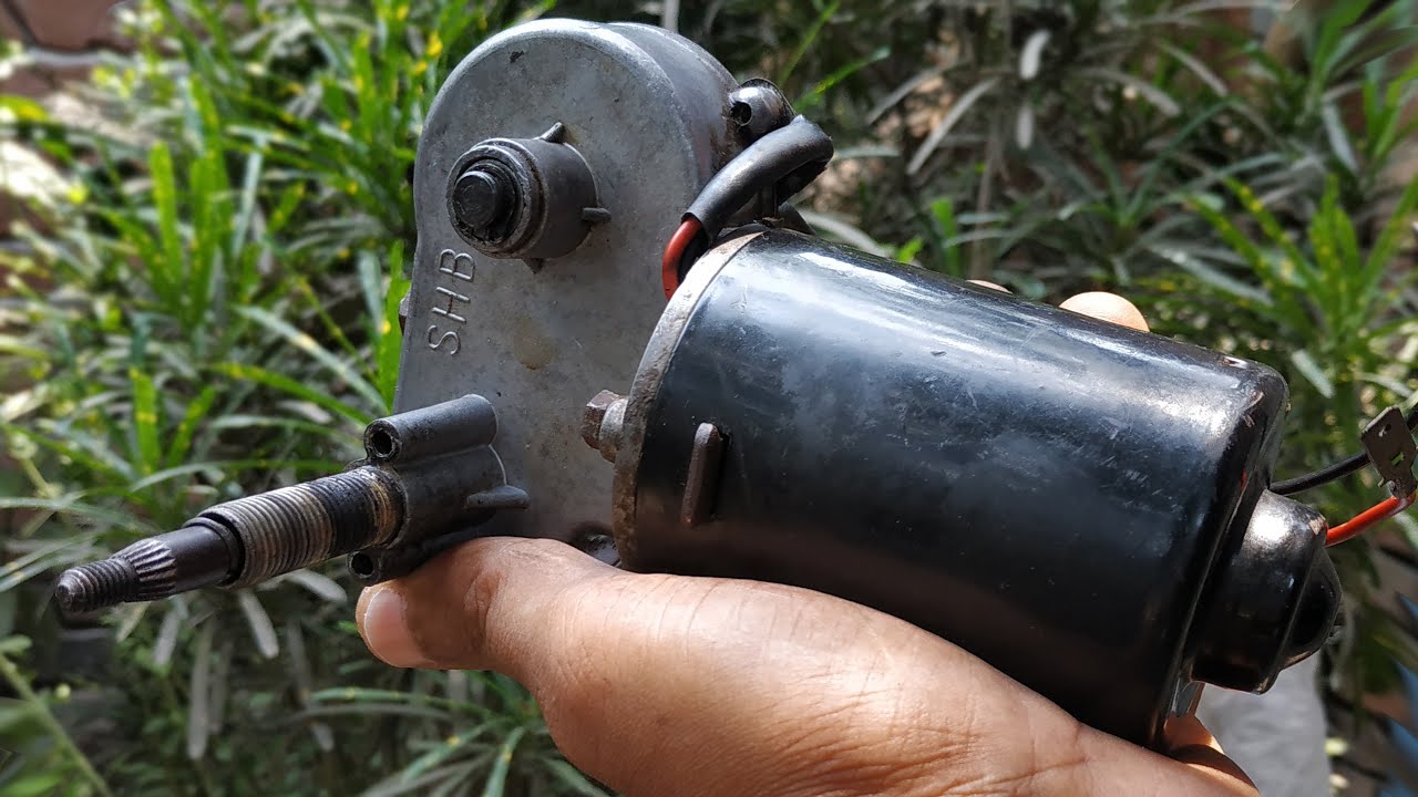 Teardown Wiper Motor | What is Inside of a Wiper Motor | How to work a ...