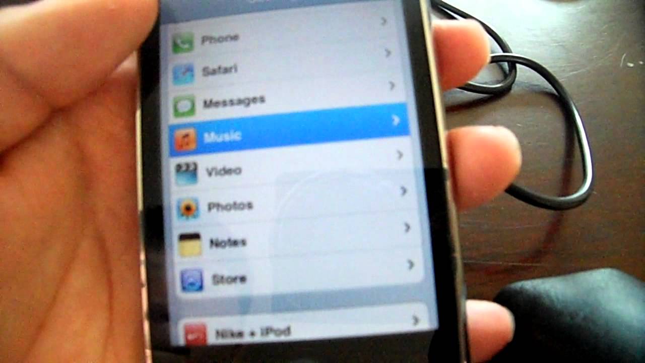 iOS 5 to iPhone 3GS - YouTube