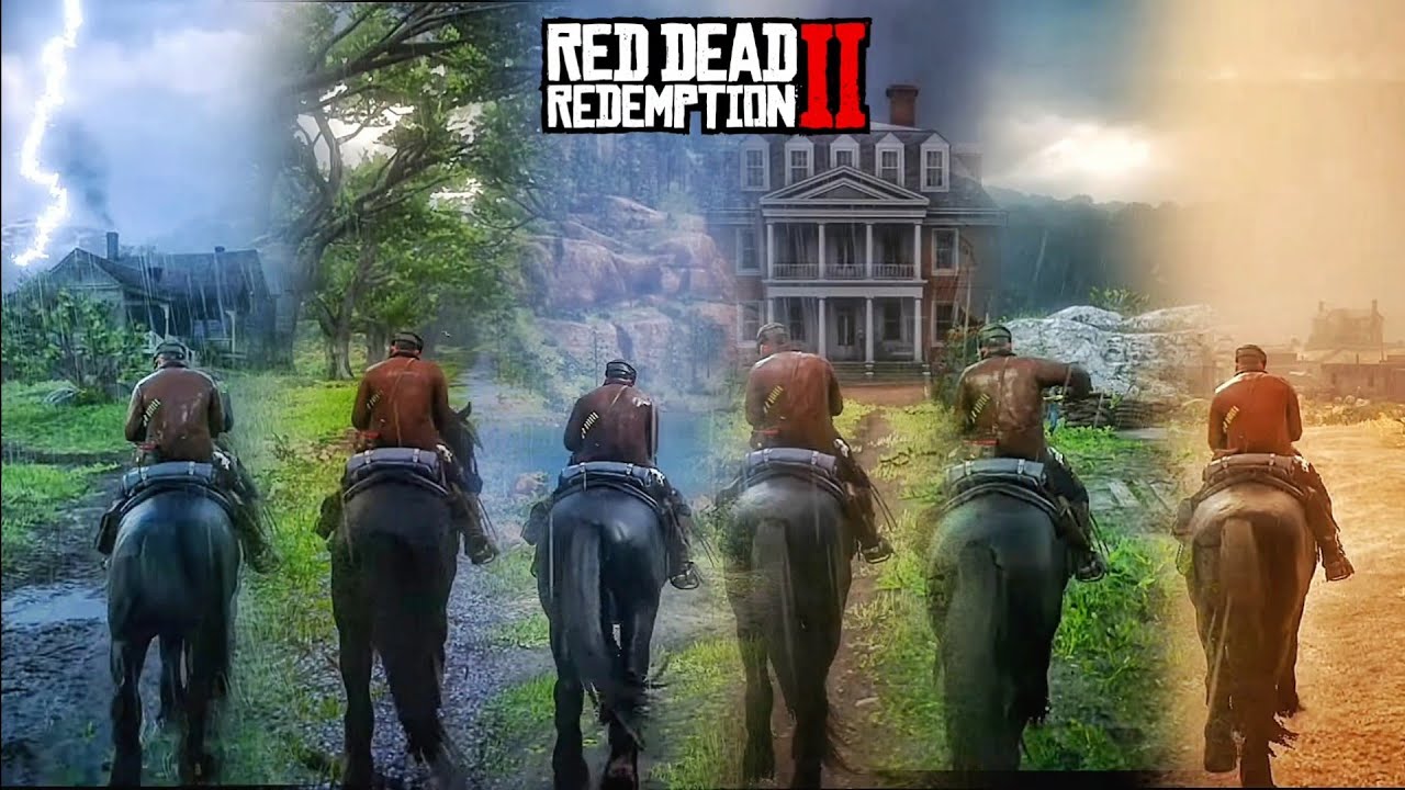 Red Dead Redemption 2 Gameplay | The most famous places on the map ...