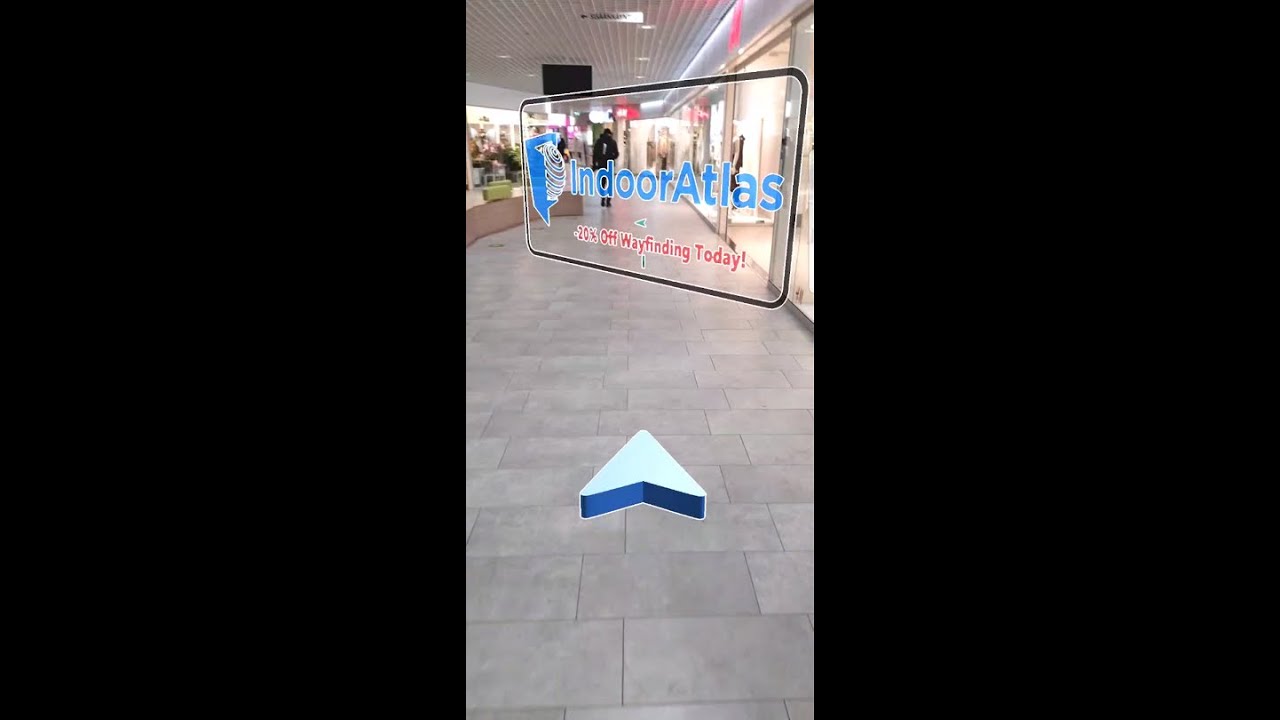 IndoorAtlas AR SDK Quick Demo - YouTube