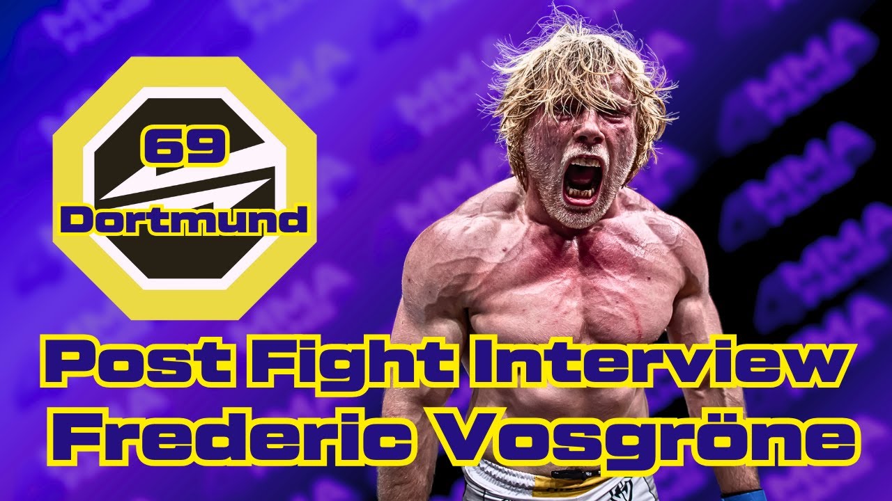 Oktagon 69 Pre-Fight Interview Frederic Vosgröne - YouTube