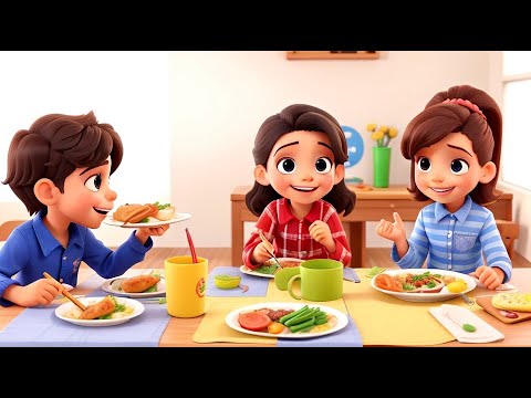 Dinner Song For Kids | Artful Animations - YouTube