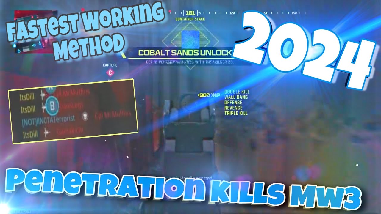 How To Get Easy PENETRATION KILLS In COD MW3| FASTEST WORKING METHOD ...