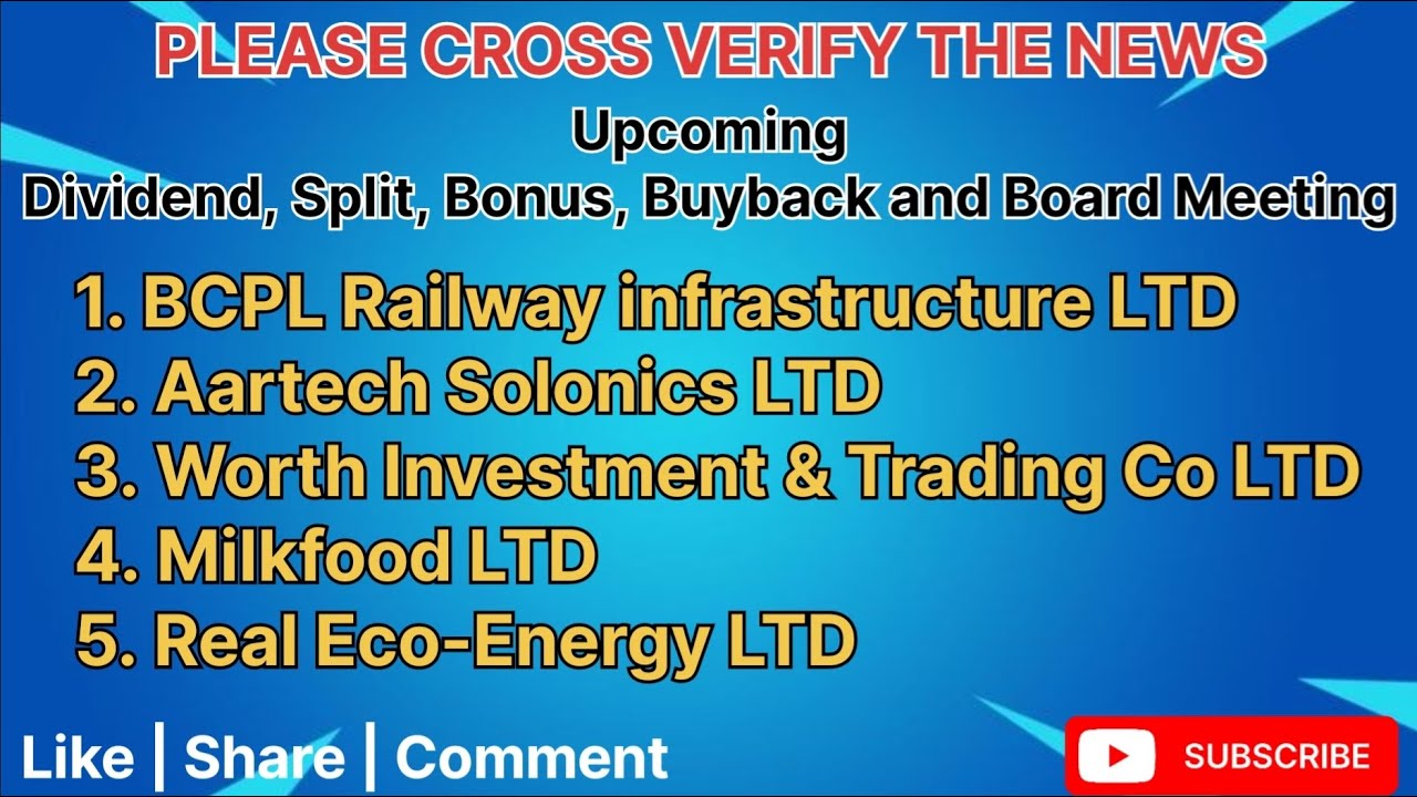 BCPL Railway Infrastructure | Aartech Solonics | Worth Investment ...