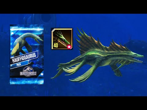 HAUFFIOSAURUS UNLOCKED|| What Lies Beneath|| Jurassic World The Game ...