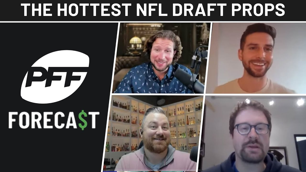 PFF Forecast LIVE: 2021 NFL Draft Props, 49ers decision at 3, & MORE ...