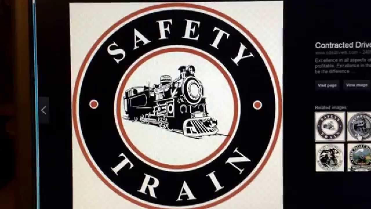 safety train animation logo - YouTube