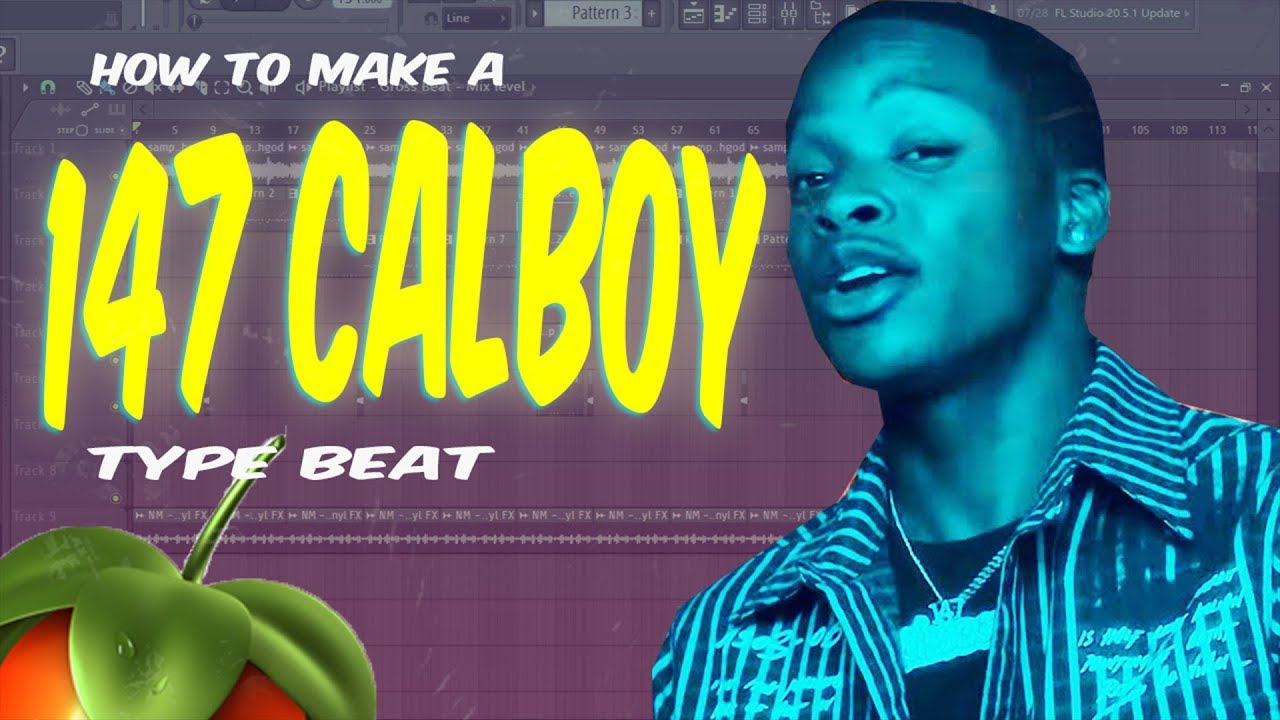 HOW TO MAKE A 147 CALBOY TYPE BEAT IN FL STUDIO | FL Studio Tutorial 🔥 ...