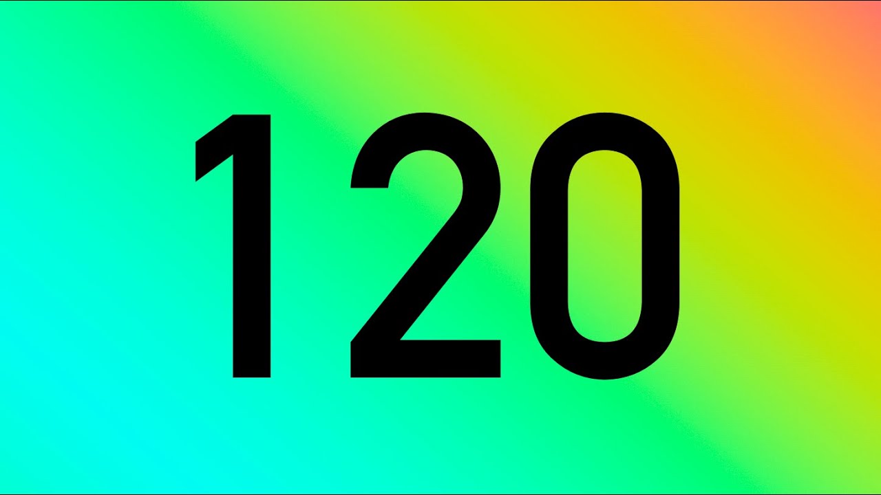 ⏱️ 120-Second Countdown Timer | Perfect for Workouts, Study, Breaks - YouTube