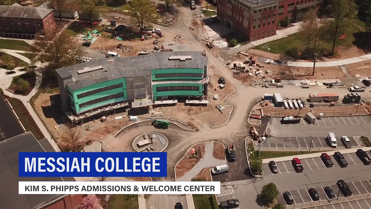 Messiah College - Kim S. Phipps Admissions and Welcome Center - YouTube
