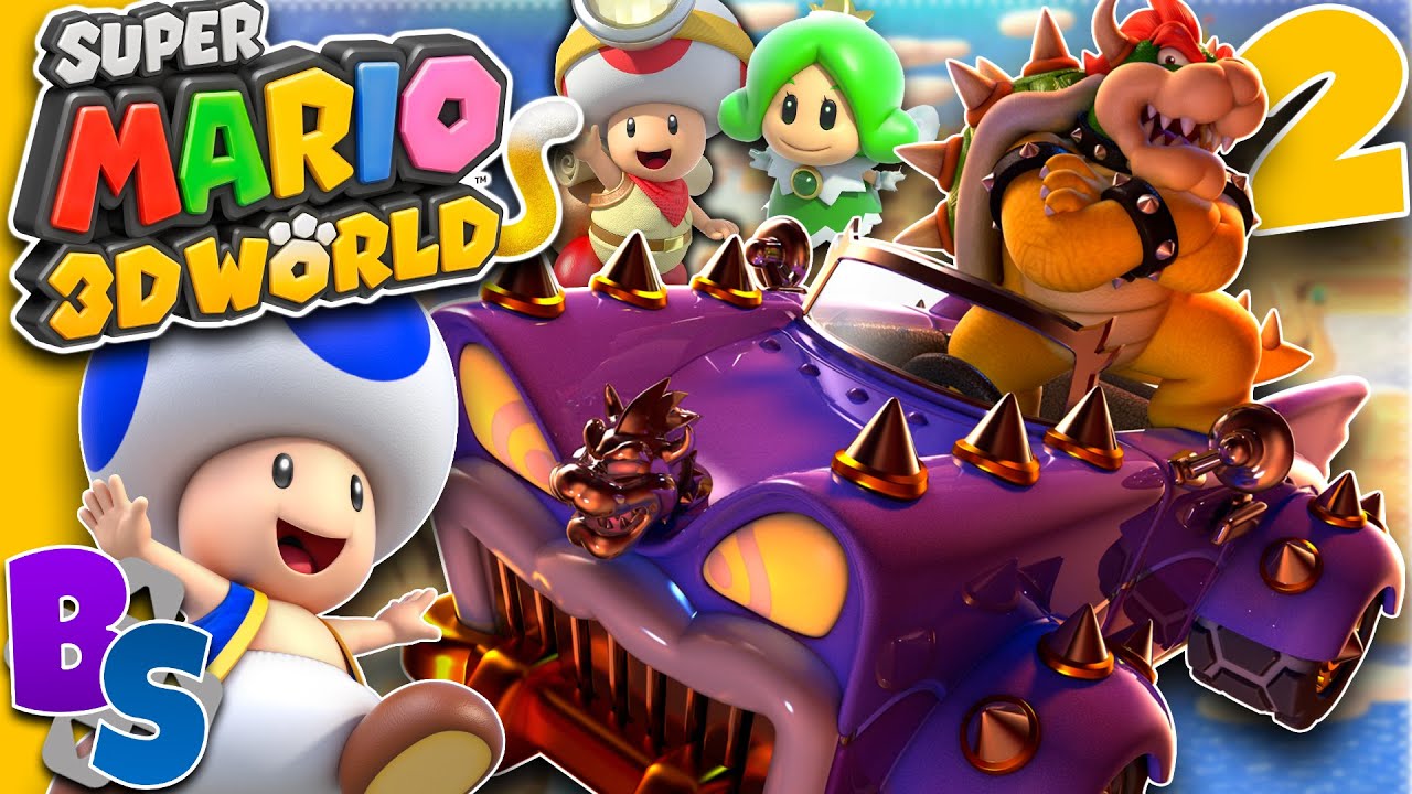 LEARNING HOW TO TEAMWORK (Super Mario 3D World) - Button Smashers ...