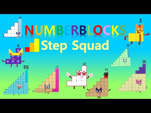 Step Squad Numbers with Numberblocks | LEARN TO COUNT | Fan Made - YouTube
