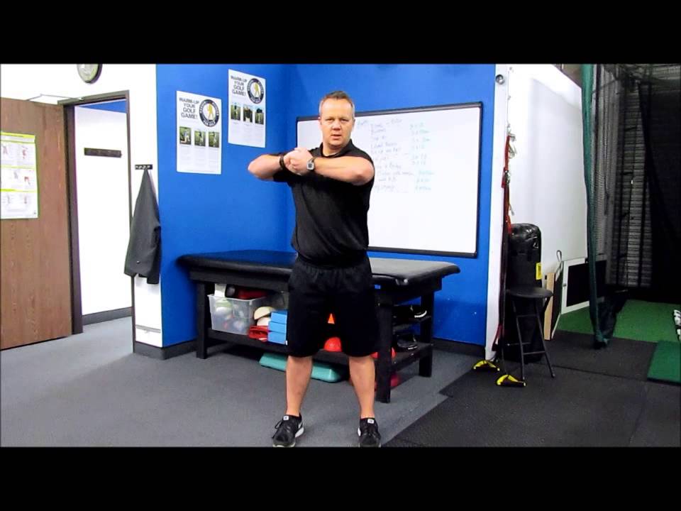 5 Min. Workout to Eliminate the Chicken Wing in Your Golf Swing - YouTube