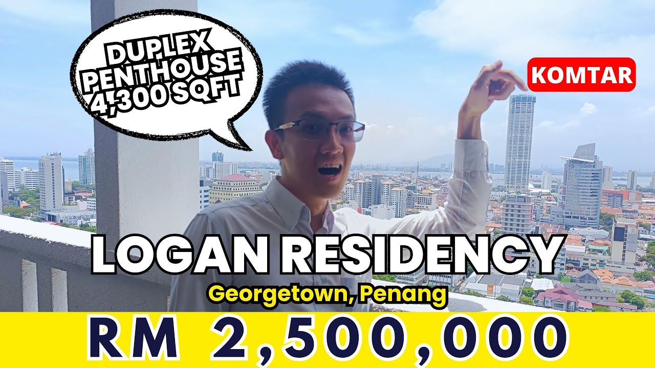 Duplex Penthouse Logan Residency (Logan Mansion) at Georgetown | Scott Seow Penang Realtor - YouTube