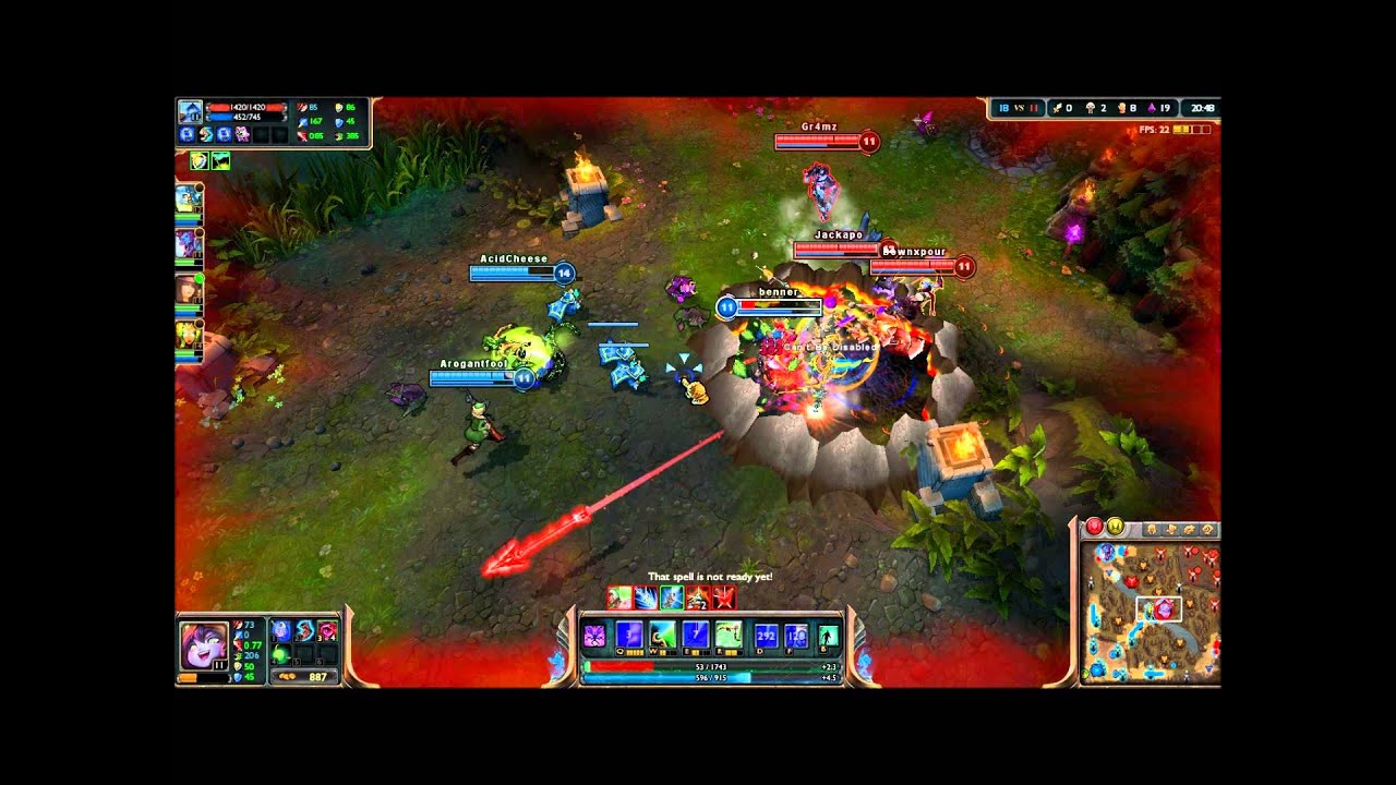 Unranked League Of Legends 1 - YouTube