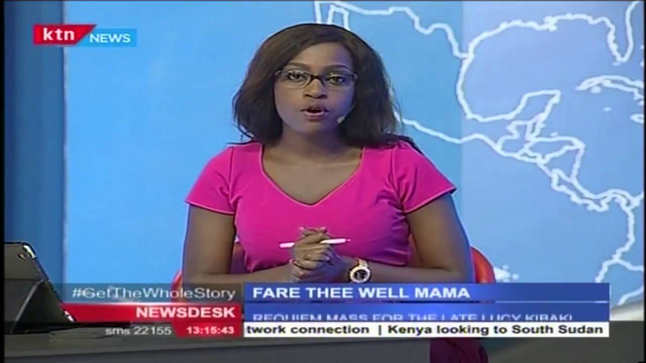 The late Lucy Kibaki is eulogized at the Consolata shrine - YouTube