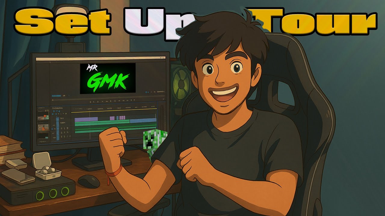 Finally Its Time 😁 | SetUp Tour | GMK GAMER - YouTube