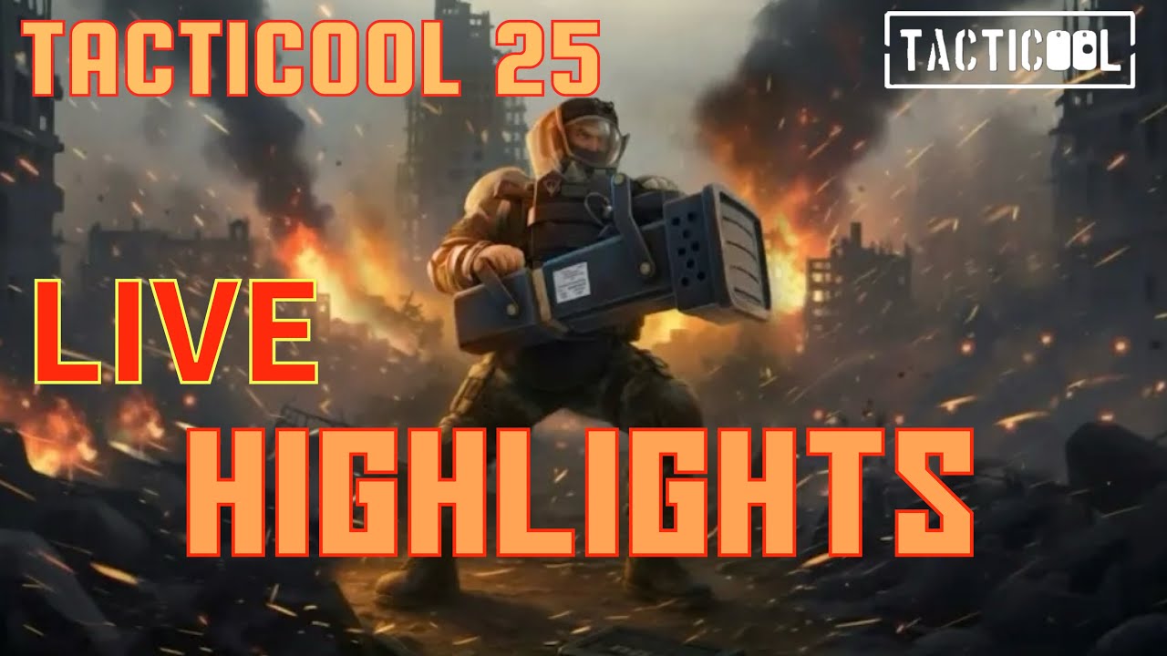 TACTICOOL 25 LIVE HIGHLIGHTS 🎮 #tacticoolgame #gameplay #panzerdog ...