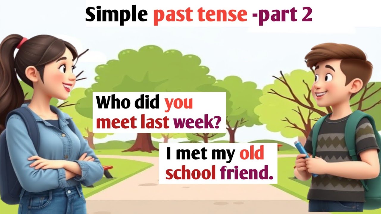 English speaking practice for beginners||simple past tense Questions ...