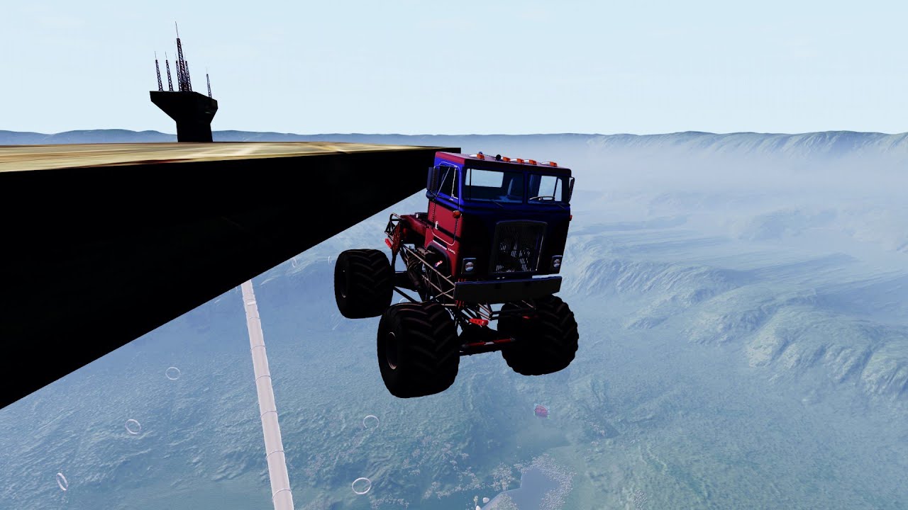 BeamNG Drive^Flying aircraft carrier - YouTube