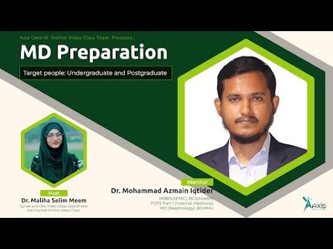 MD Preparation ll Dr. Mohammad Azmain Iqtider - YouTube