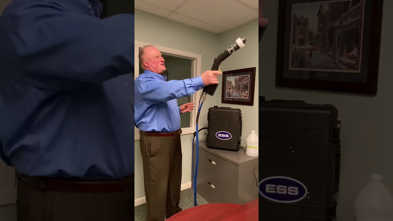 ESS Disinfectant Sprayer - YouTube