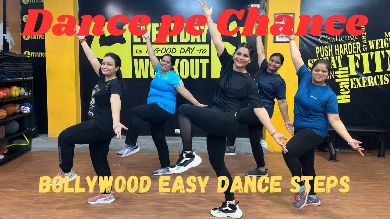 Dance pe Chance | easy dance steps | bollywood fitness dance | Rab ne ...