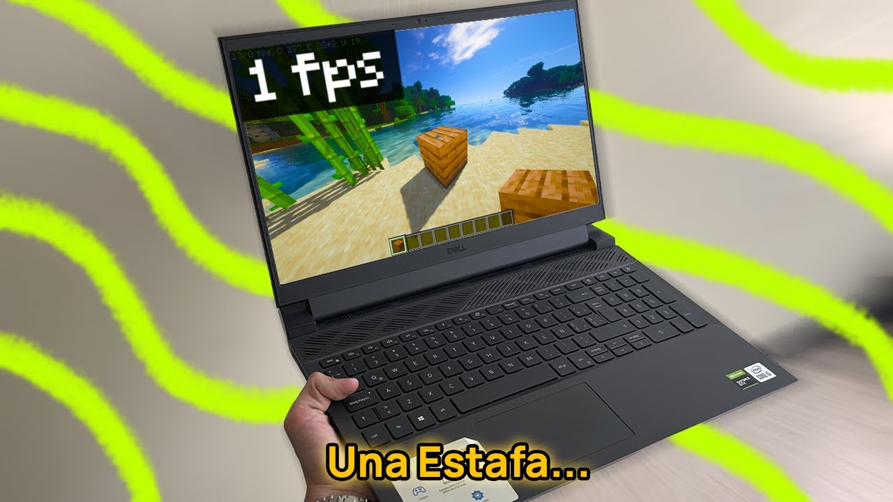 ASÍ es una LAPTOP DELL... (10fps) - YouTube