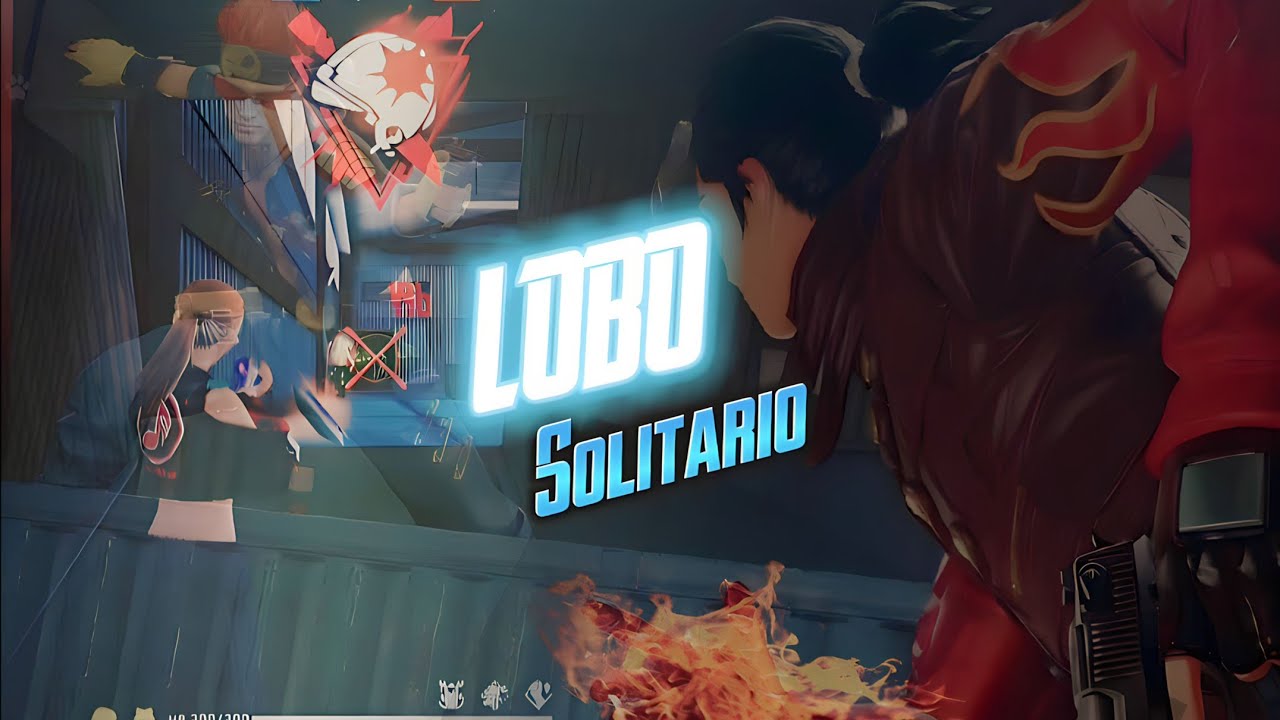 Mi primer video jugando Lobo solitario en free fire-LOBITA - YouTube
