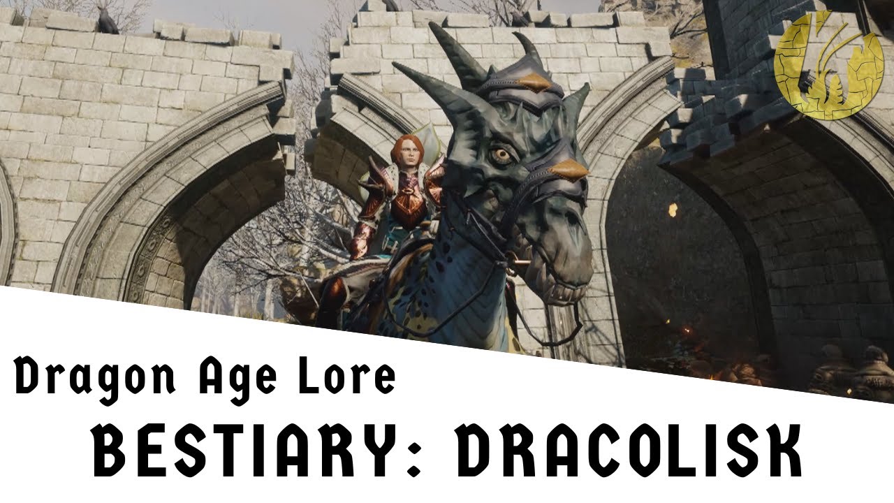 Dragon Age Lore: Bestiary - Dracolisk - YouTube
