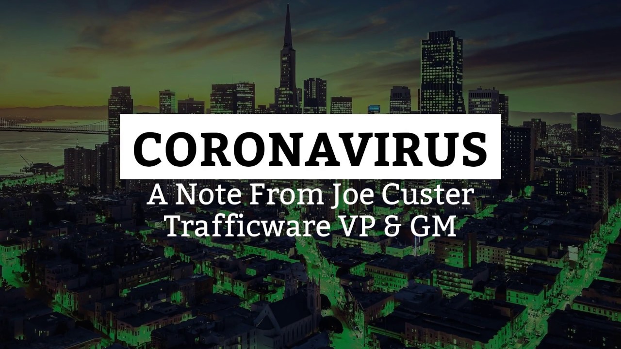 Cubic | Trafficware, Coronavirus Update for Customers, April 2020 - YouTube