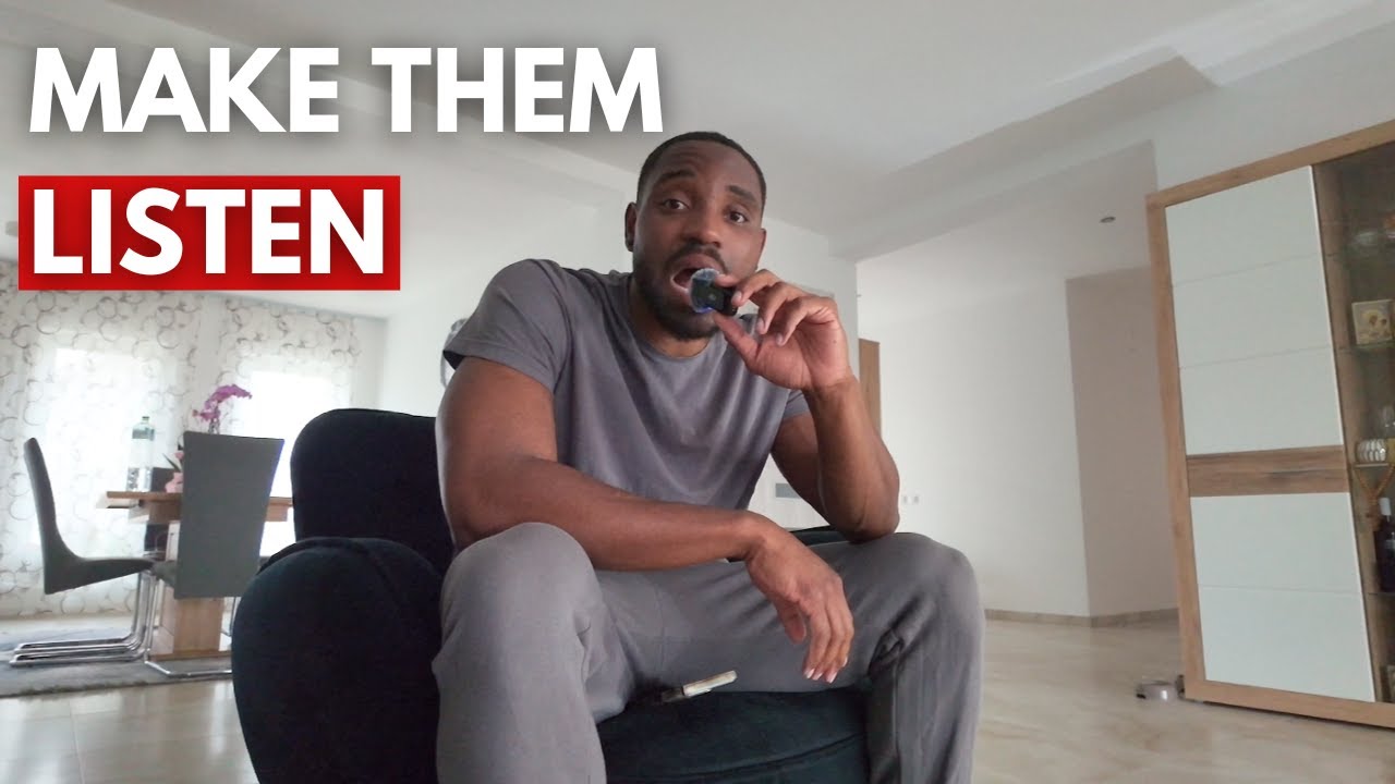 SPEAK LIKE A MAN - YouTube