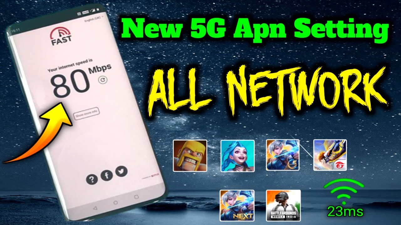 setup in any android phone 5g apn settings 2023 - YouTube