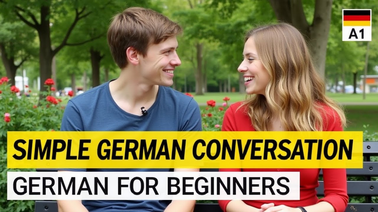 German Conversation to Learner - Improve Your Listening Skills A1 # ...
