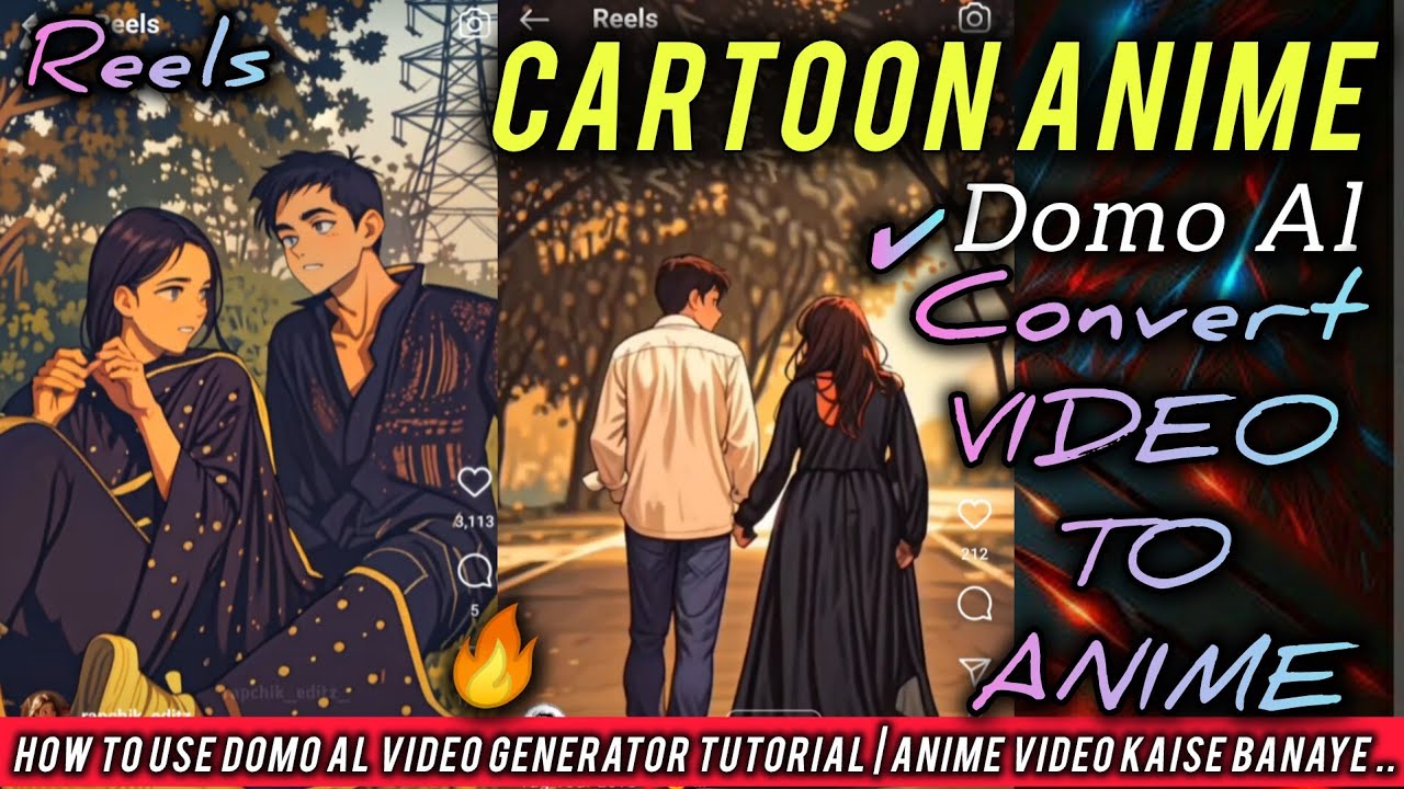 Anime (best' app)🔥Domo Al How To Use Domo Al Video Generator Tutorial ...
