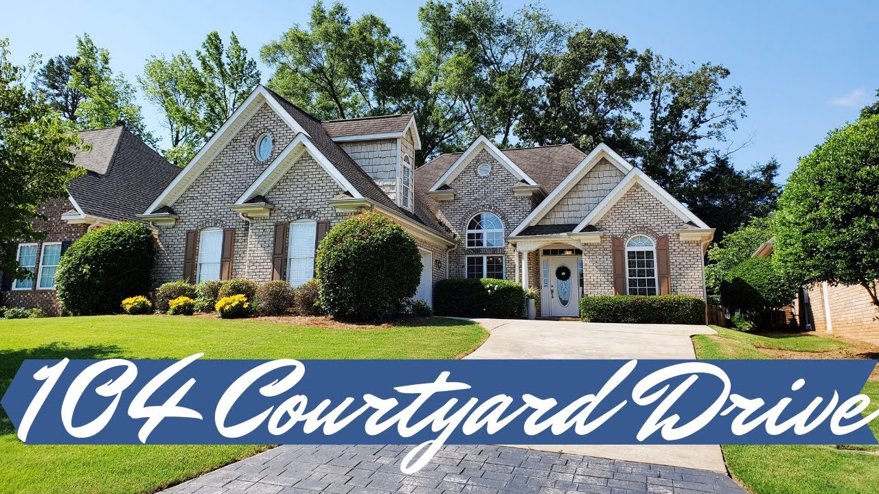 Home for Sale in Anderson SC! 104 Courtyard Drive! - YouTube