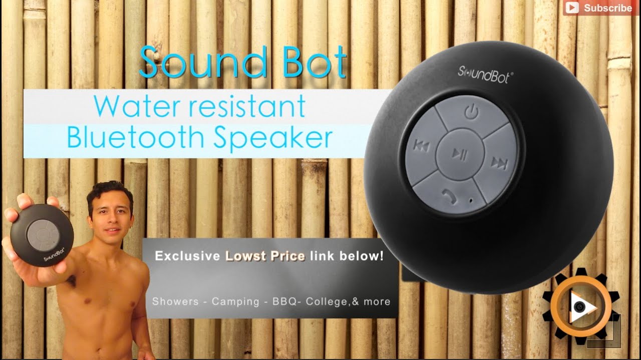 New Bluetooth Wireless Speaker : Sound Bot Product Review (Live Test ...