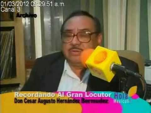 Recordando a Don Augusto Hernández Bermudez - YouTube