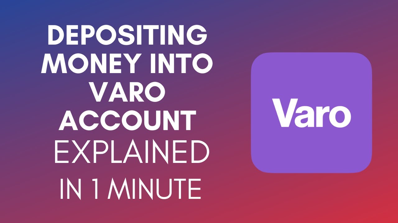 How To Deposit Money Into Varo Account (2025) - YouTube