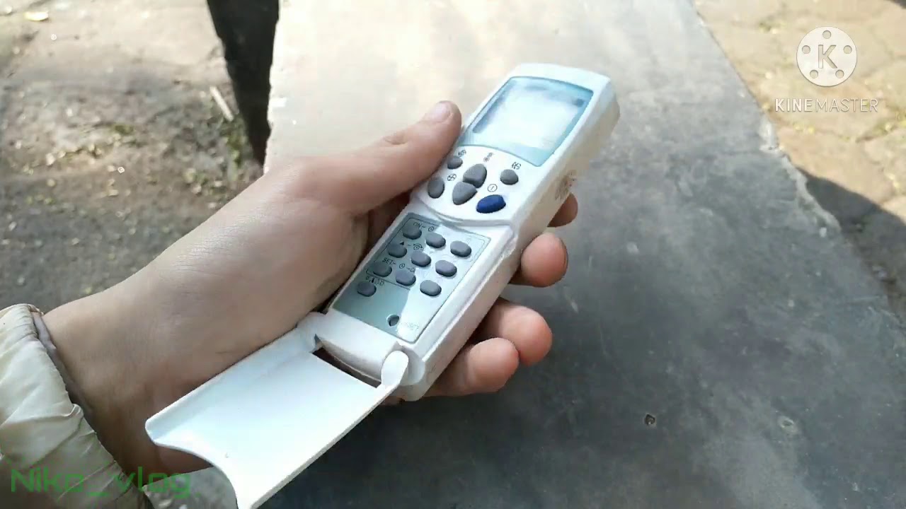 smash dumb LG phone (air conditioner remote) - YouTube