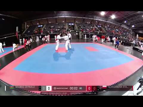 IFK Kyokushin Karate 7th World Championship 2025.-65kg AZE-Solmaz Zeynalli,POL-Aleksandra Stankiewcz