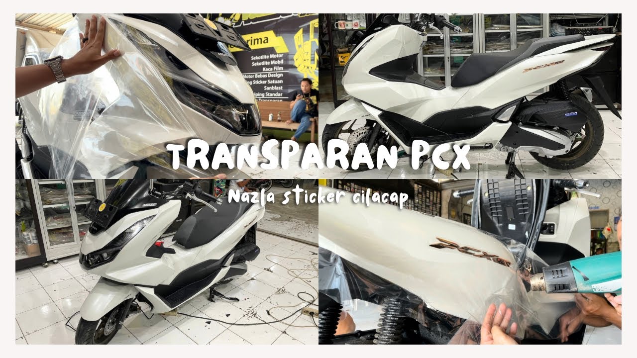 Wrapping Fullbody PCX Bening Transparan - YouTube