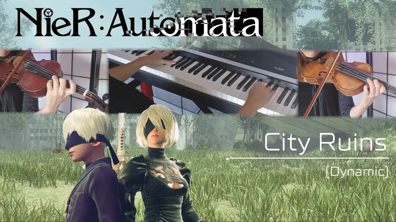 City Ruins (Dynamic) - NieR: Automata [Violin, Viola and Piano Cover ...