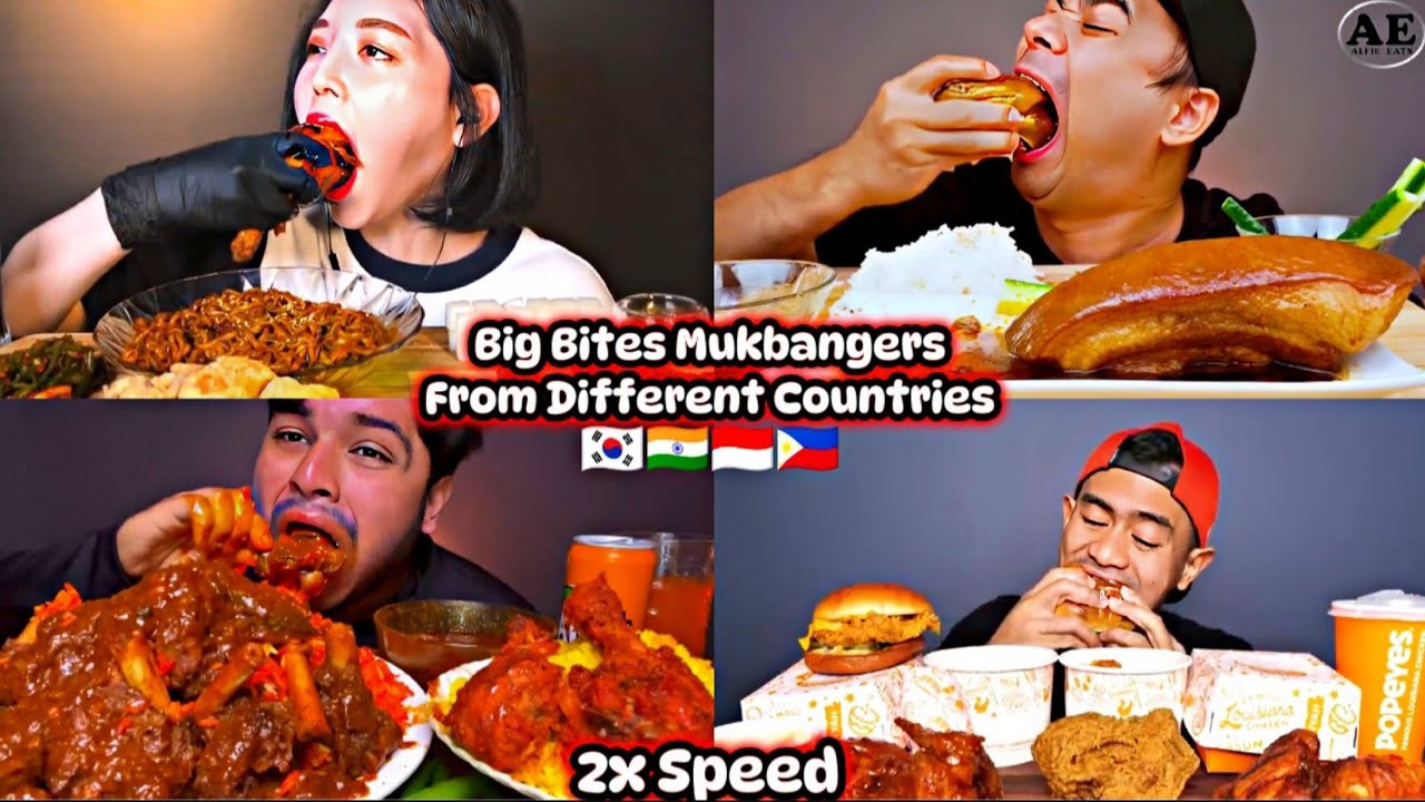 Big Bites from Around the World | Fast-Paced International Eating Show ...